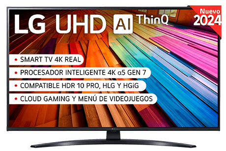 LG 43UR78: LG TV 43 pulgadas 4K - Smart TV