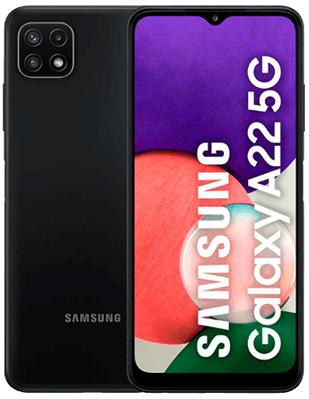 Samsung Galaxy A22 5G 128 GB gris. ¡Mejor Precio! - Movistar